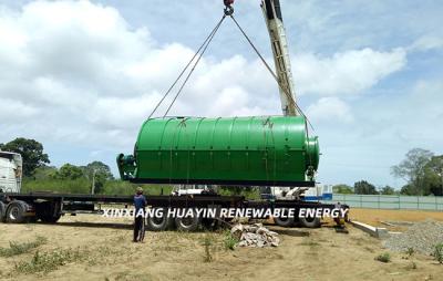 China Partijband Recycling aan van de Diesel de Band Machinepyrolyse het Automatische Voer van het Recyclingssysteem Te koop