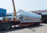 China 5 Ton Diesel Mobile Pyrolysis Plant Energy Saving Batch Type for sale