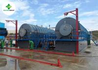 China No Pollution Oil Sludge Pyrolysis Plant Batch Type Small Pyrolysis Machine for sale