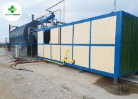 China No Pollution Oil Sludge Pyrolysis Plant Batch Type Small Pyrolysis Machine for sale