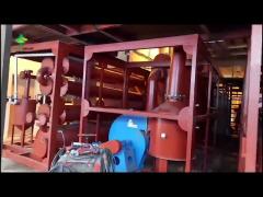 10 Tons Waste Plastic Pyrolysis Plant Rubber Scrap Plastic Pyrolysis Plant Industry Scale