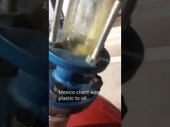 Batch Type Pyrolysis Plant With Catalyst Used Tyre To Diesel