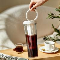 China 1000ml Cold Brew Coffee Maker Outdoor Large Capacity Iced Tea Coffee Makers for sale