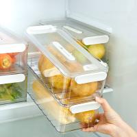 China Kitchen fresh refsaver Clear Fridge Food Storage Containers Stackable for sale