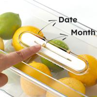 China Kitchen fresh refsaver Clear Fridge Food Storage Containers Stackable for sale