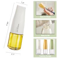 China Customizable No Drip Olive Oil Dispenser Bottle Gravity Automatically Open Close for sale