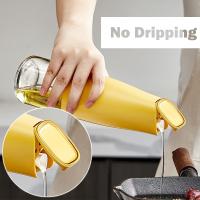 China Customizable No Drip Olive Oil Dispenser Bottle Gravity Automatically Open Close for sale