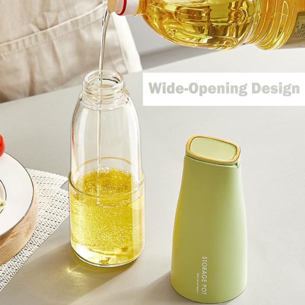 Quality Customizable No Drip Olive Oil Dispenser Bottle Gravity Automatically Open Close for sale