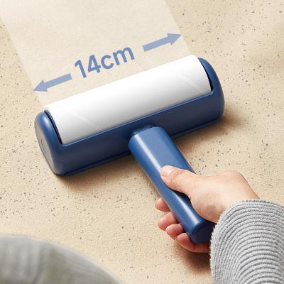 China Household Cleaning Portable Pet Hair Tape Roller Sticky Lint Tape Roller for sale