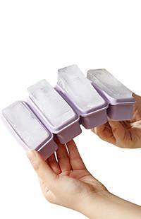 China Novo custom Multiuso grande retângulo de silicone Ice Cube Tray for sale