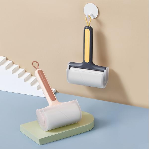 Quality Reusable Lint Brush Roller Sticky Lint Remover Pet Hair Remover Roller for sale