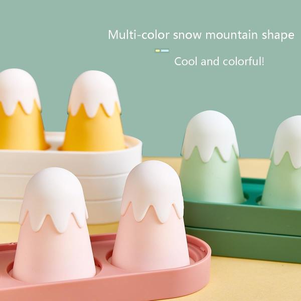 Quality Food Grade Homeuse DIY Ice Cream Popsicle Molds Silicone Ice Cream Mould for sale