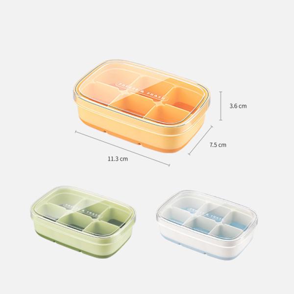 Quality Light Weight DIY Portable Silicon Mini Ice Cube Mold 63g Smooth Release for sale