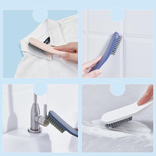 Quality Ergonomics Soft Bristle Shoes Cleaning Brush Household 18.5*3.5*2.2cm for sale