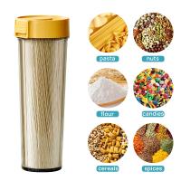 China 1000ML Kitchen Spaghetti Pasta Storage Containers Bucket Multi Purpose for sale