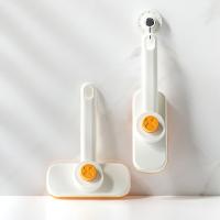 China Replaceable Rag Disposable Towelette Mini Rotatable Mop Cleaning Brush With Handle for sale