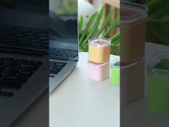 Silicone Large Storage Whisky Separate Single Ice Cube Tray para Freezer com tampa