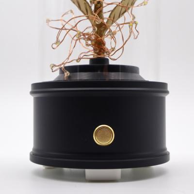 Cina La progettazione fatta a mano eterna ha conservato la cupola di vetro di Rosa con l'altoparlante di Bluetooth in vendita