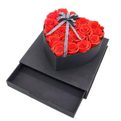 China Het hart vormde Bewaard Vers toenam Giftdoos voor Huwelijksdecoratie Te koop
