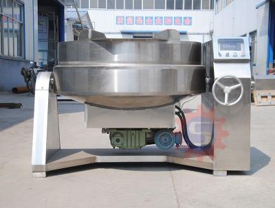 China Chiliy jacketed kettle with mixer Jacketed Kettle With Mixer jacketed kettle price Jacketed Mix Steam Kettle for sale