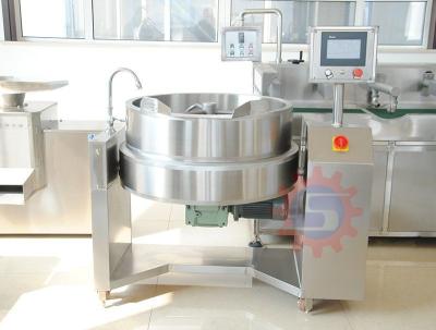 China Khoya jacketed kettle with mixer Steam jacketed kettle with mixer jacketed kettle with mixer for sale