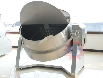 China Emulsifying jacketed kettle with lid industrial steam jacketed kettle Stainless Steel Jacketed Kettle factory for sale