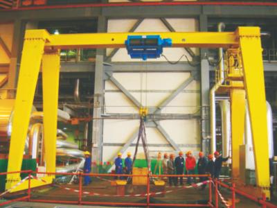 Cina 2 di bassa potenza - 10Ton scelgono la gru a cavalletto elettrica della trave con la gru per i mulini del macchinario, magazzino del cavo metallico in vendita