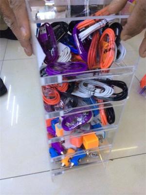China High Quality Clear Acrylic Material acrylic cell phone display holders for sale
