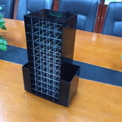 China clear/white acrylic material acrylic makeup storage organizer for sale