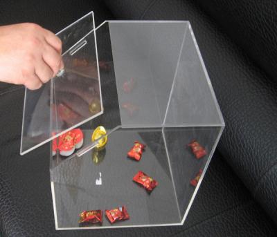 China acrylic candy storage boxes display rack/ acrylic candy box for sale