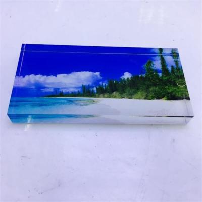 China High quality acrylic block/hot sale paper weight new arrivals for sale