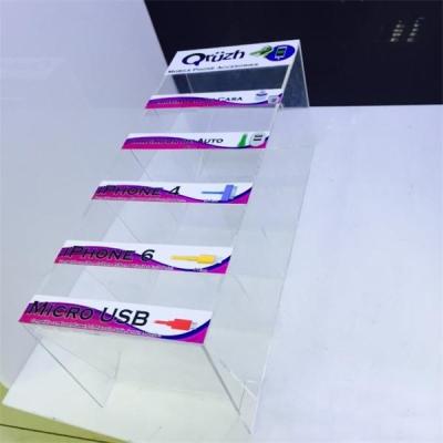 China Clear Acrylic Cell Phone Holder Acrylic phone stand phone display for sale