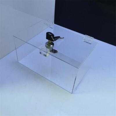 China Custom clear acrylic candy storage box used in supermarket for sale