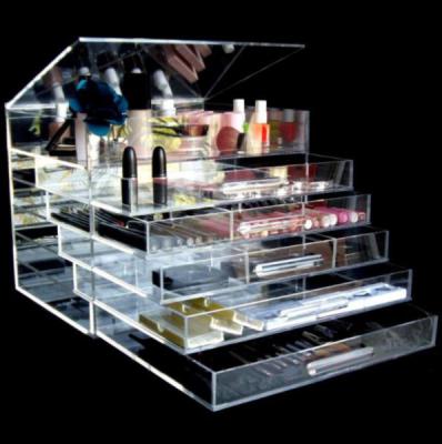 China acrylic new cosmetic organizer makeup drawersdisplay supplier china for sale