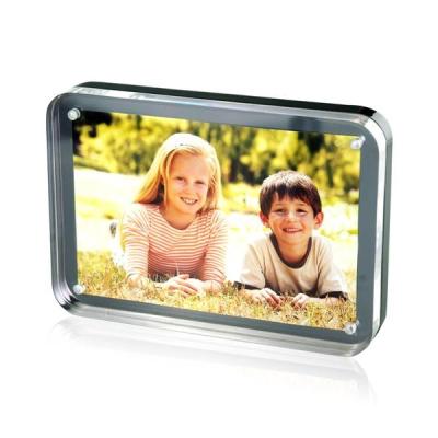 China Wholesale high quality clear acrylic photo frame with magnet for sale