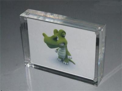 China Free design high transparency clear square acrylic photo frame for sale