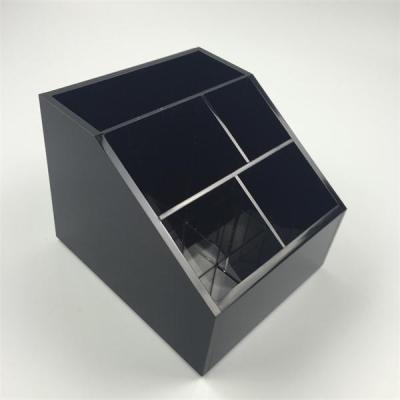 China new arrival acrylic menu holder with pen holder for sale