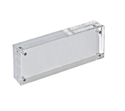 China Photo Frame Type and acrylic Material acrylic advertising photo frame for sale