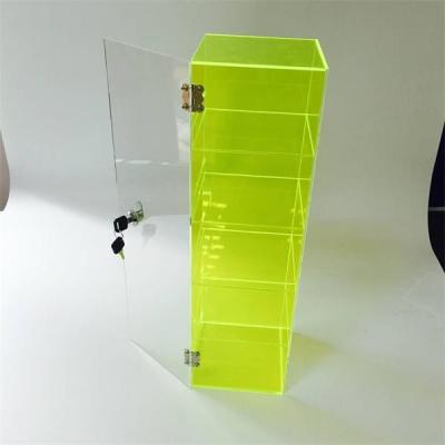 China Clear Acrylic Cell Phone Holder For Desk Shop Retail Display Stand for sale