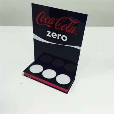 China high quality products led bottle display/ acrylic single wine bottle display for sale