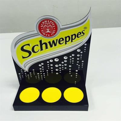China Led acrylic bottle display, bottle stand for wine shop for sale