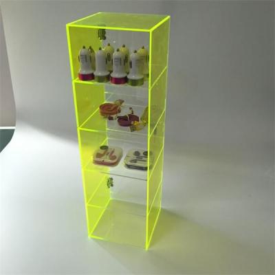 China Custom made multilayer cell phone accessory charger display case for sale