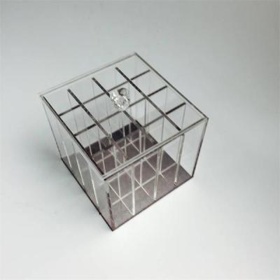 China 2016 hot sale acrylic makeup storage box for sale