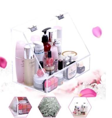China Custom made wholesale acrylic cosmetic makeup organizer for sale