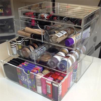 China Women advertising box acrylic display box make-up cosmetic for sale