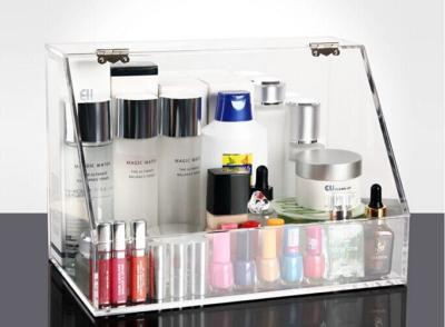 China 2016 hot acrylic makeup organizer elegant acrylic cosmetic storage for sale