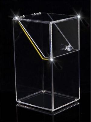 China clear custom color acrylic cosmetic makeup organizer and make up storage case for sale