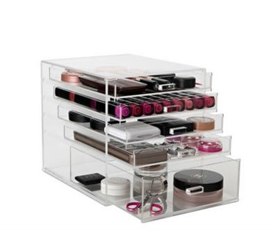 China OEM factory wholesale acrylic display cosmetic box for sale