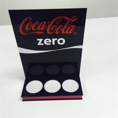 China Black color acrylic LED wine bottle glorifier display for sale