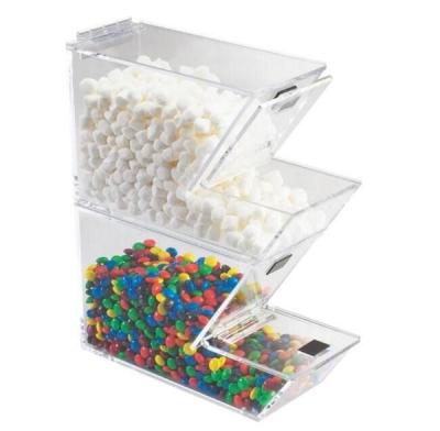 China Popular clear candy display case acrylic box for sale